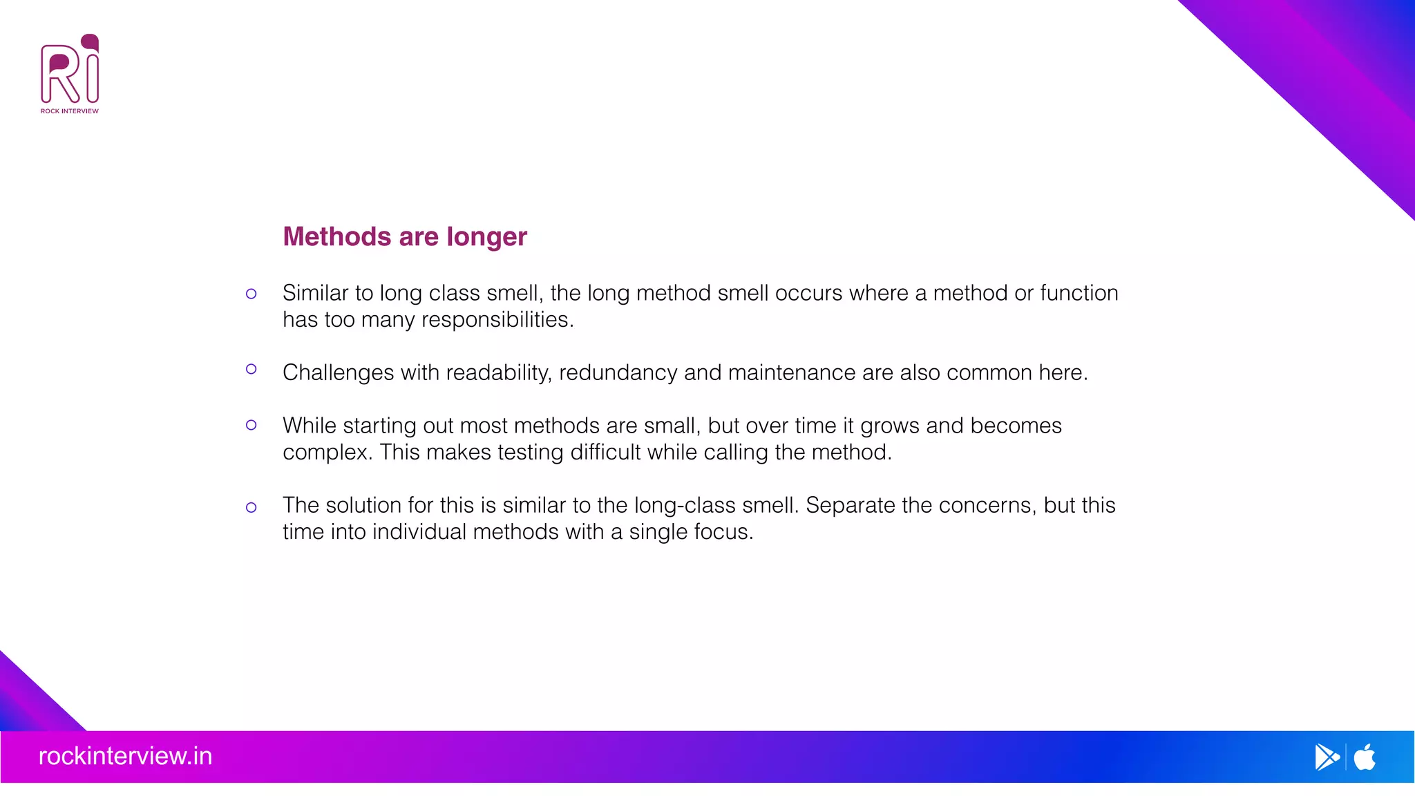 How To Tidy Up Your Test Code | PPT