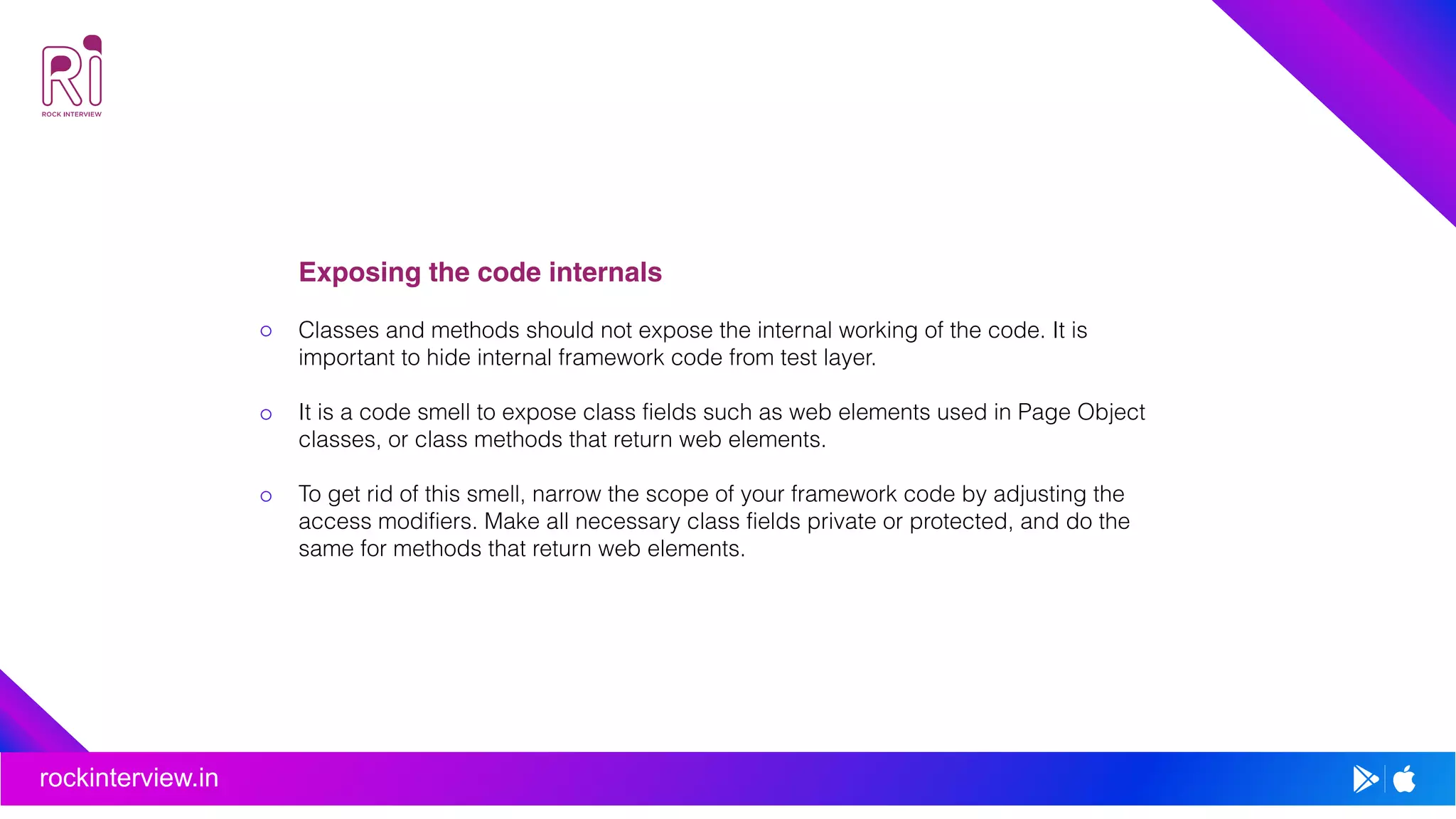 How To Tidy Up Your Test Code | PPT