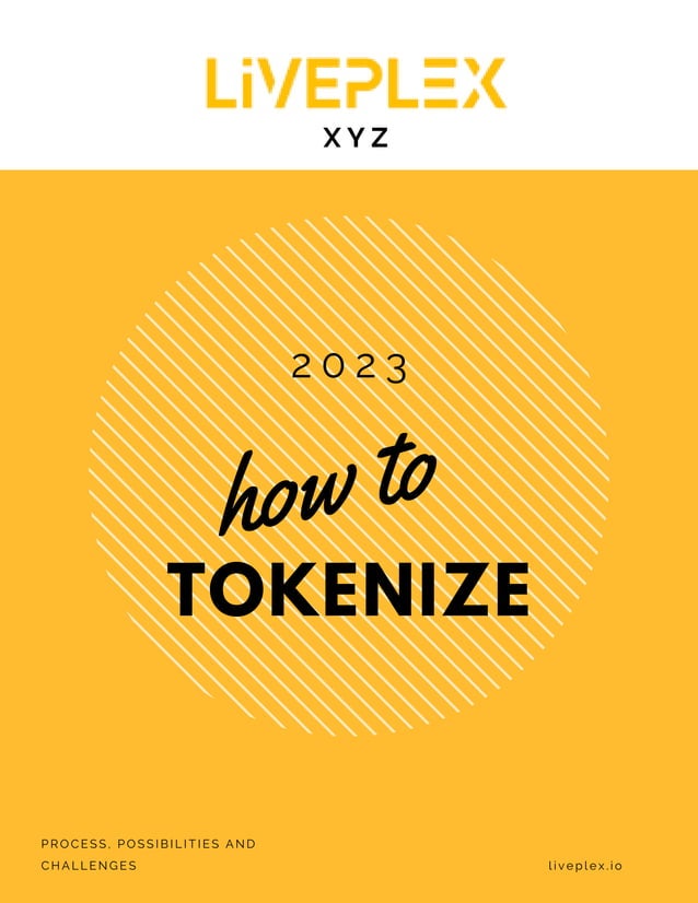 HOW TO TOKENIZE: PROCESS, POSSIBILITIES AND CHALLENGES | PDF