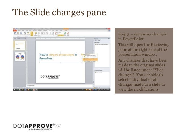 How to track changes in PowerPoint