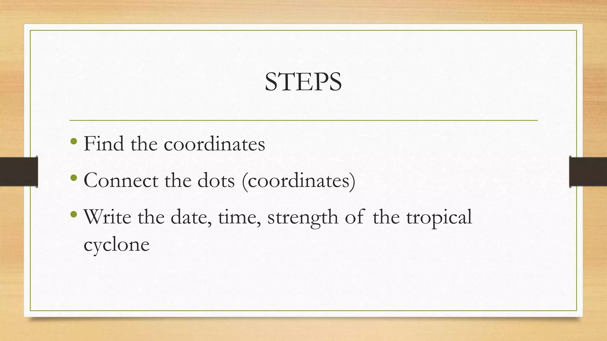 How to track tropical cyclones.pptx