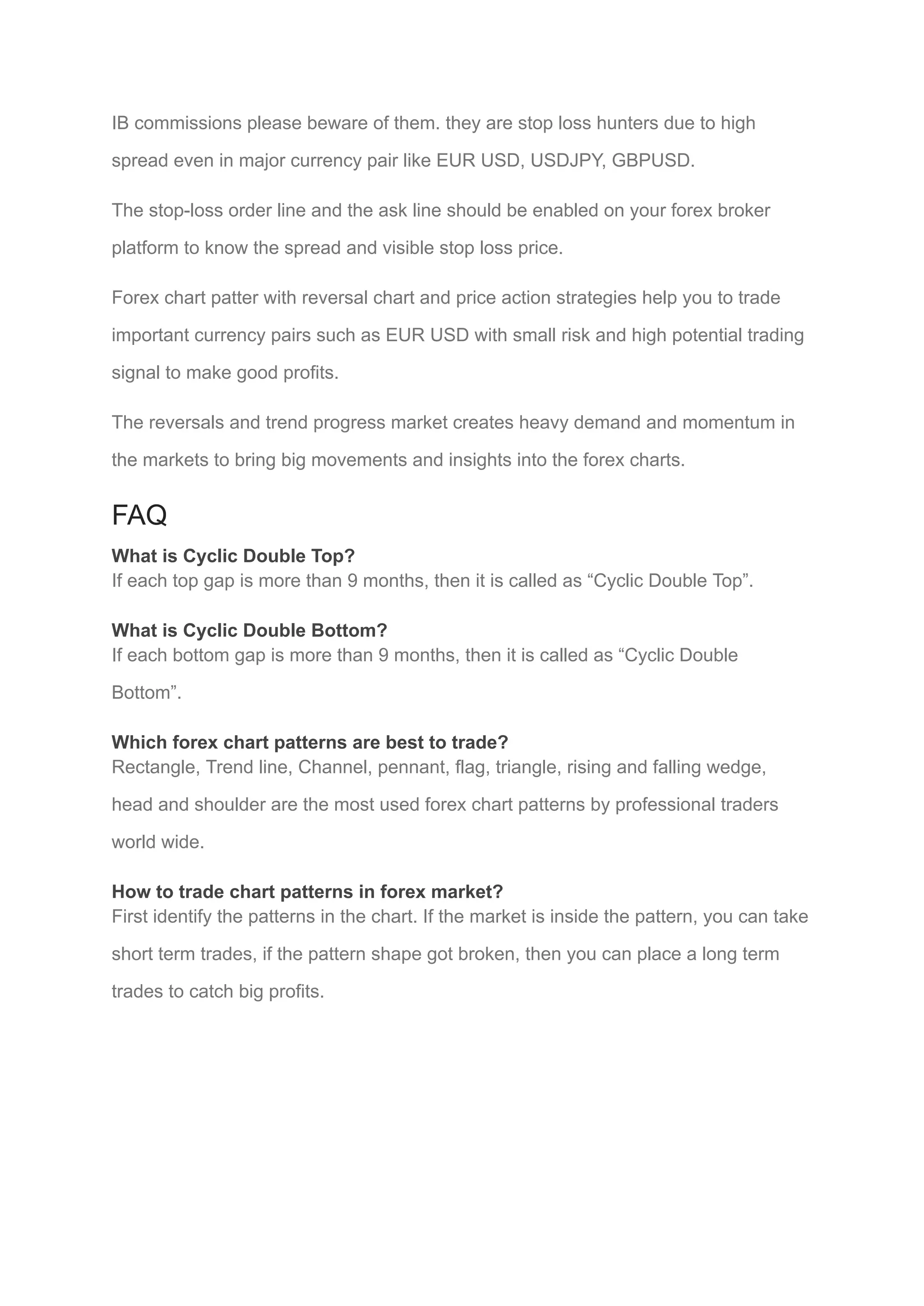 How to Trade Chart Patterns with Target and SL@forexgdp.com.pdf