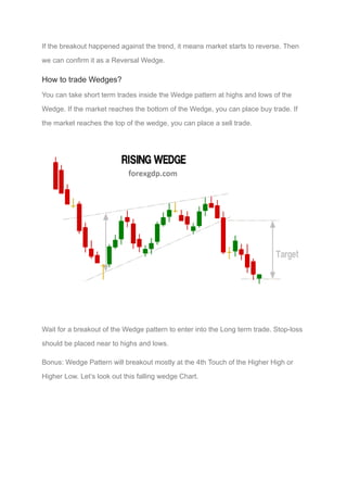 How to Trade Chart Patterns with Target and SL@forexgdp.com.pdf