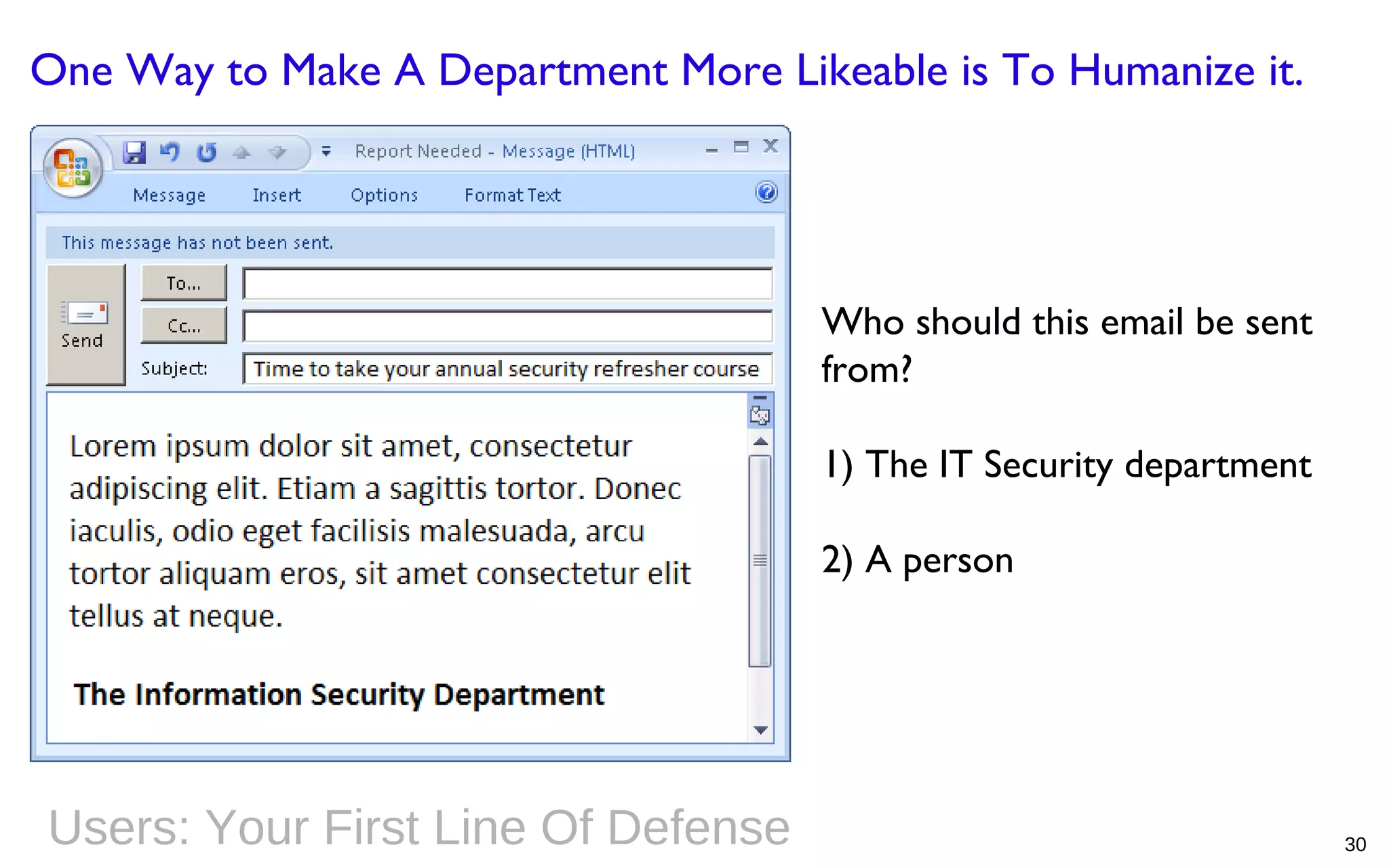 Effective user training | PPT