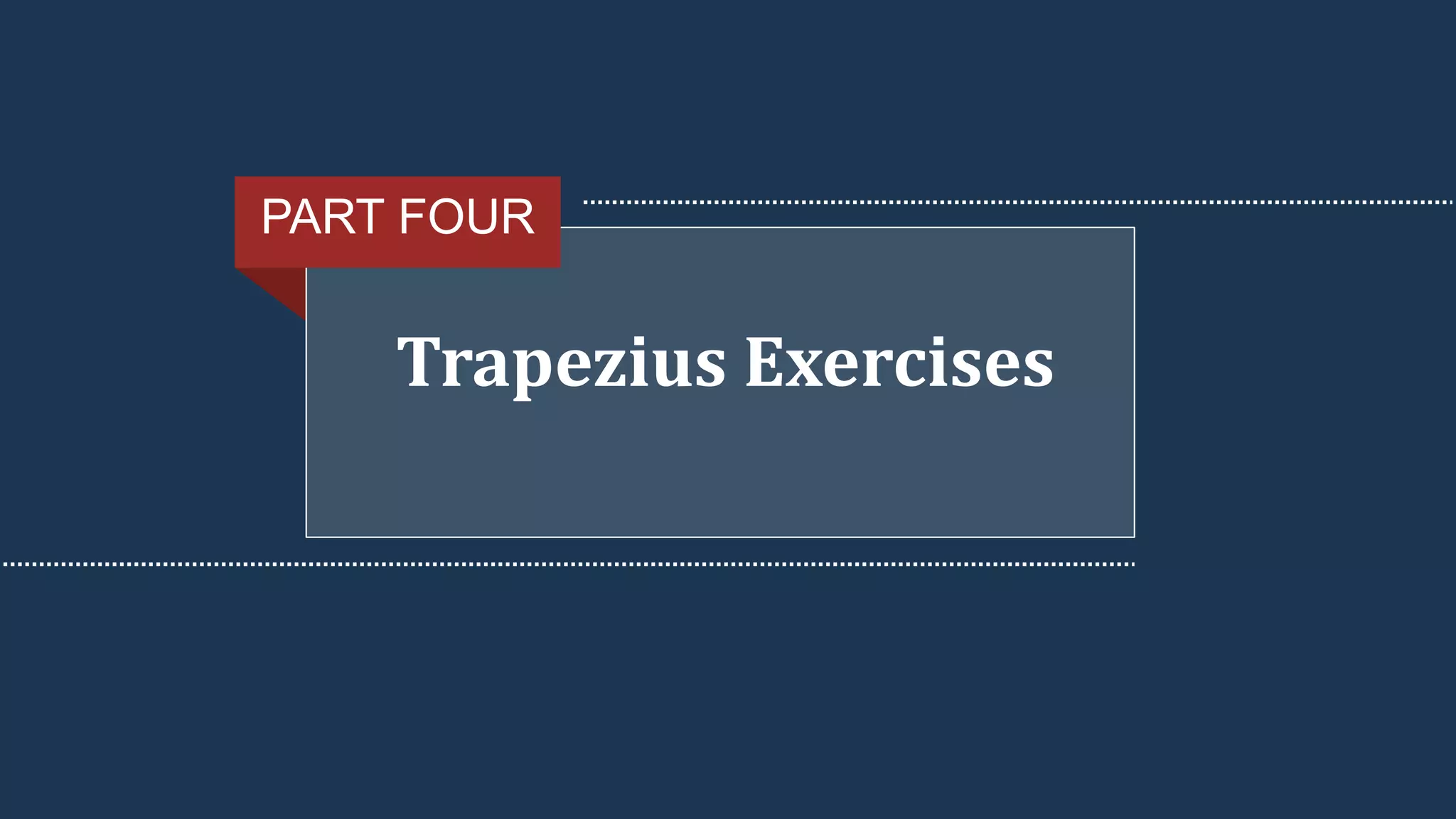 How to Train The Trapezius Muscle | PPTX