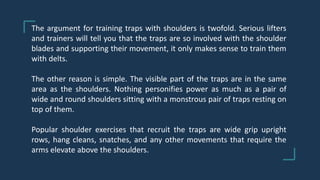How to Train The Trapezius Muscle | PPTX