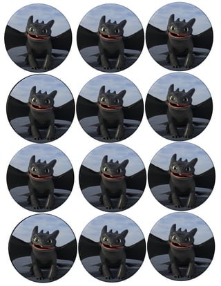 How to Train Your Dragon - 2.25" Buttons | PDF