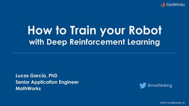 How to train your robot (with Deep Reinforcement Learning) | PDF