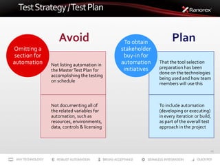How To Transform the Manual Testing Process to Incorporate Test ...