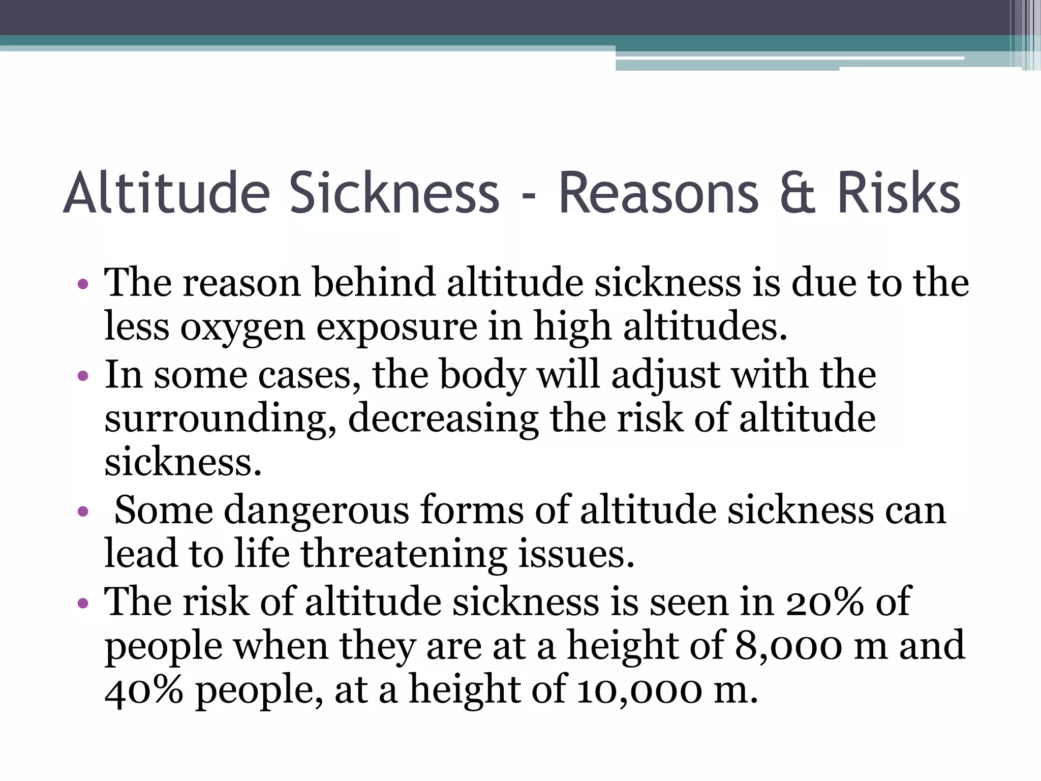 How To Treat Altitude Sickness While Trekking In Nepal? | PPTX