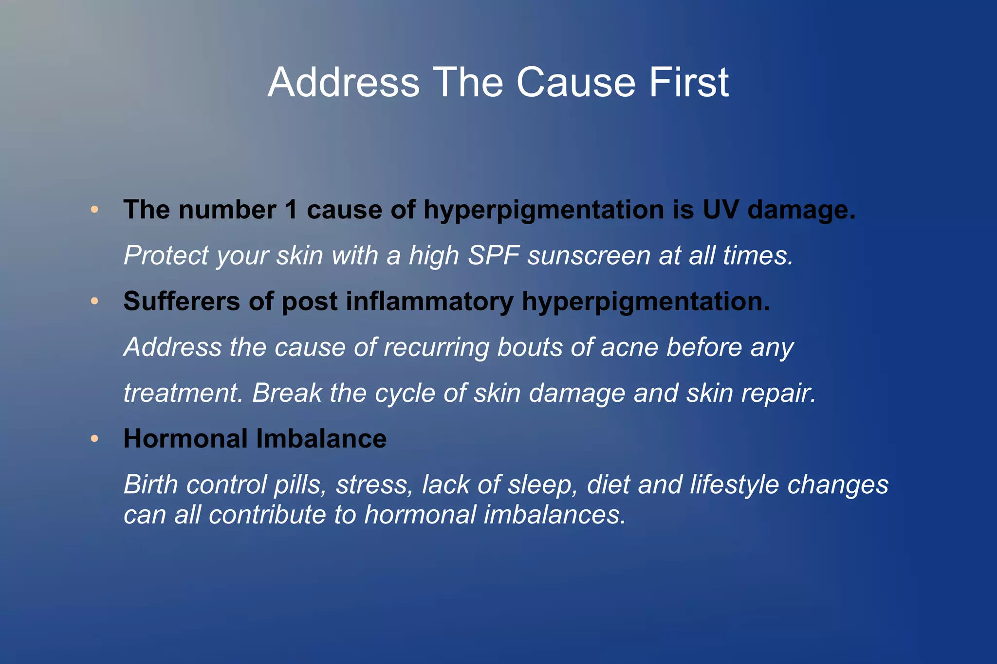 How To Treat Hyperpigmentation On The Face | ODP