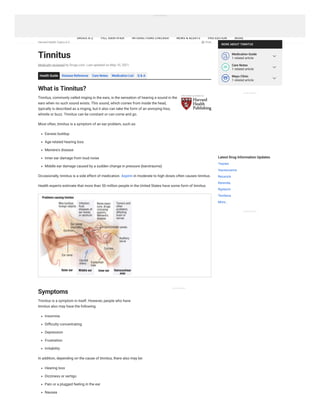 How to treat tinnitus | PDF | Ear, Nose and Throat Conditions ...