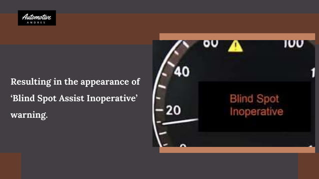 How To Troubleshoot Mercedes Blind Spot Assist Inoperative Error | PPTX ...