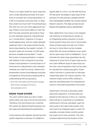 How to tune pid loops | PDF