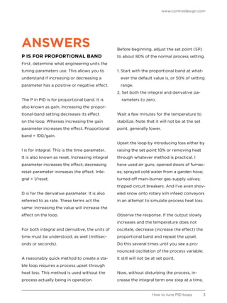 How to tune pid loops | PDF