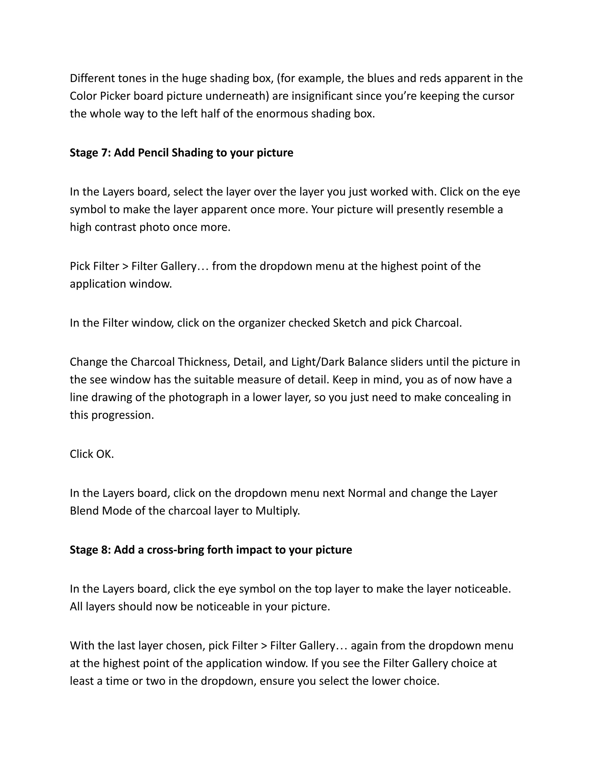 How to Turn a Picture Into a Line Drawing in Photoshop | PDF