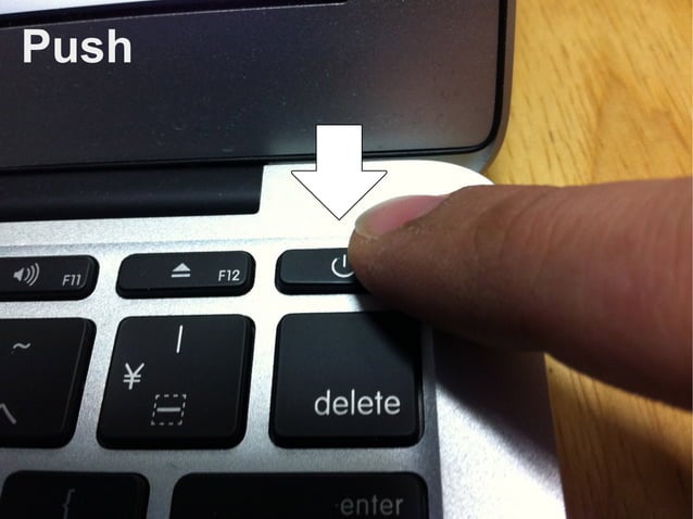 How to turn computer on | PPT