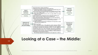 How to understand an English Case | PPT