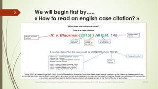 How to understand an English Case | PPT