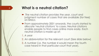 How to understand an English Case | PPT