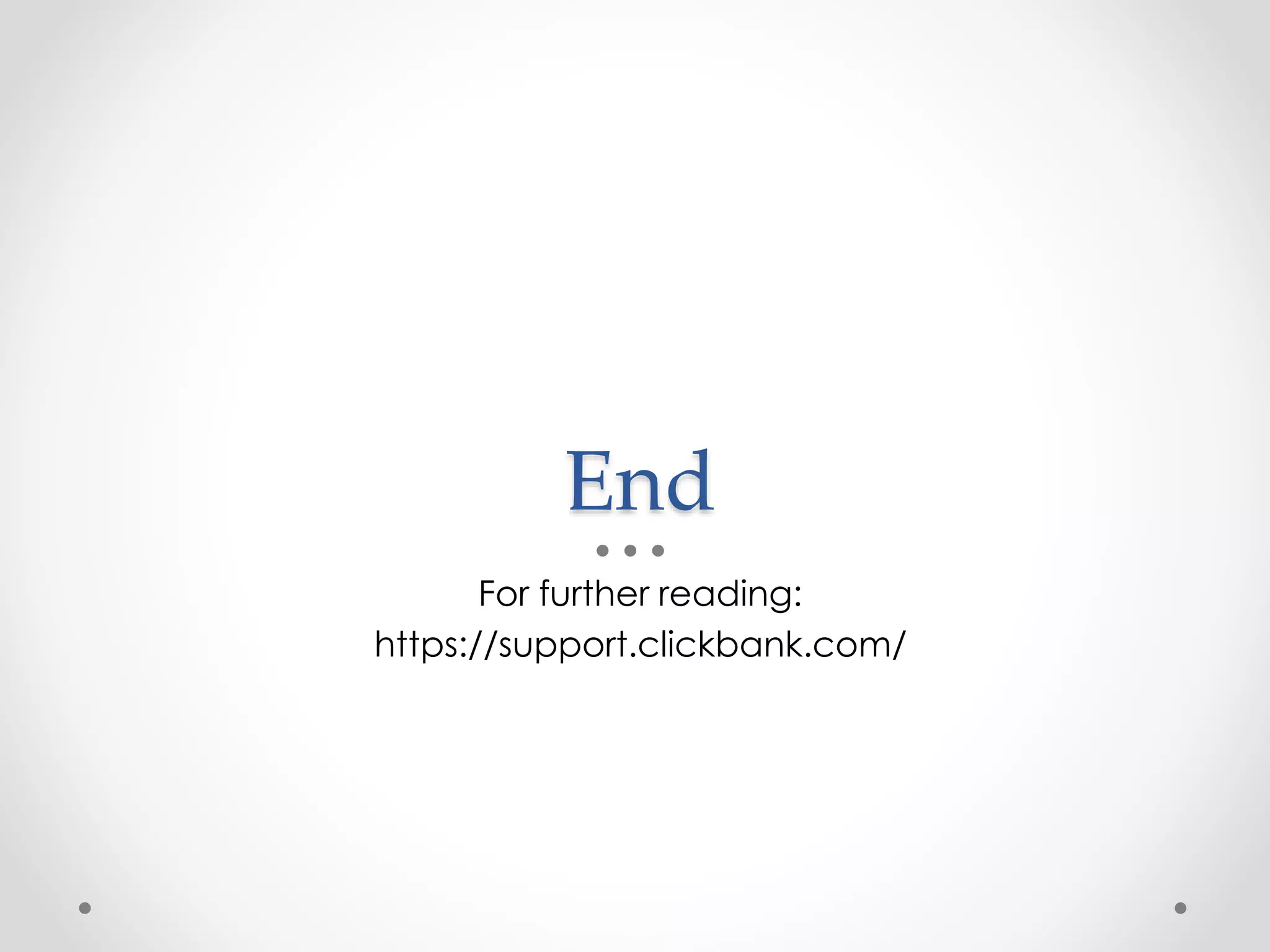 How to understand clickbank statistics | PPT