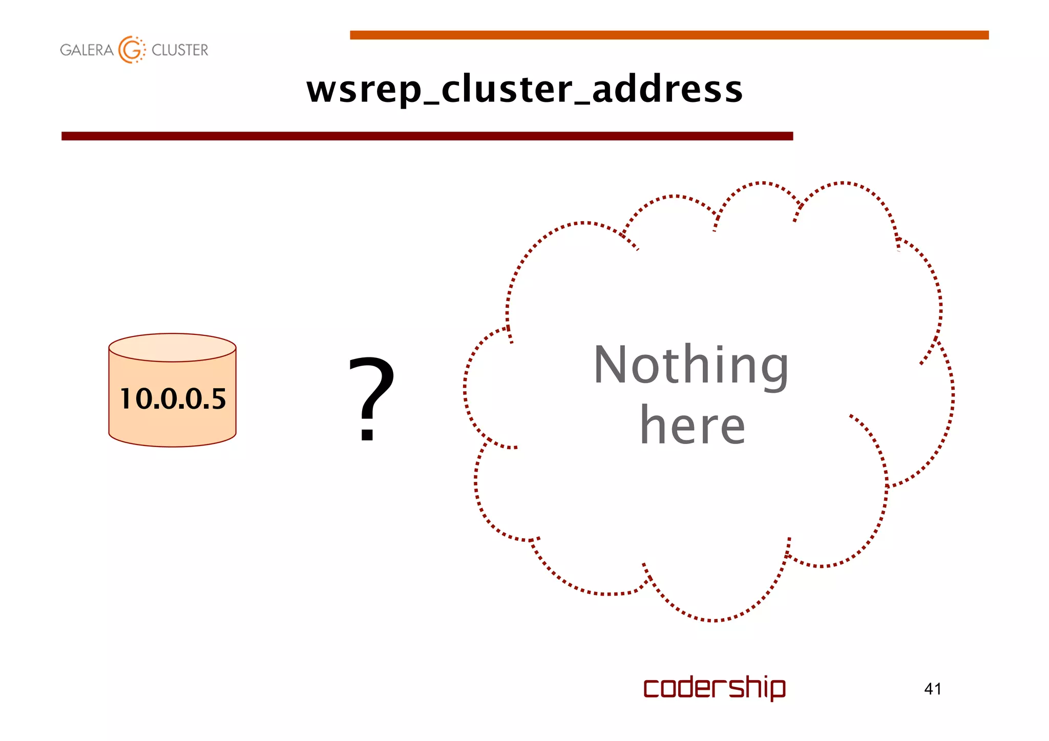 How to understand Galera Cluster - 2013 | PPT