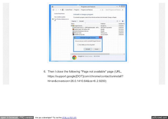 Why should you delete google chrome - acarail