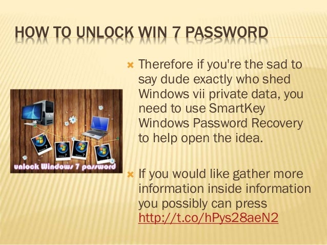 How to Unlock Password on Windows 7