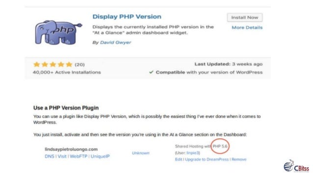 How to update your php version to keep in line with word press ...