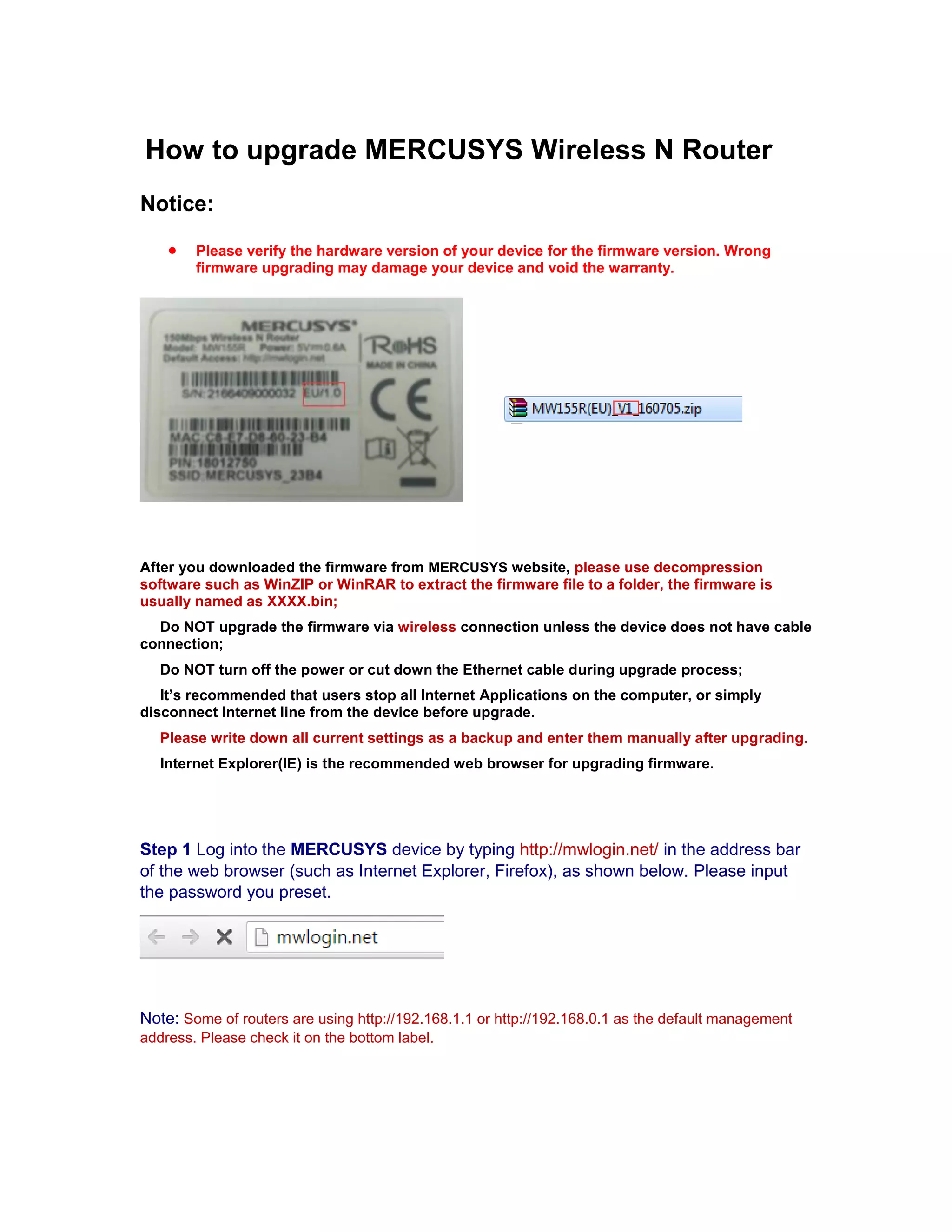 How to upgrade MERCUSYS wireless router.pdf