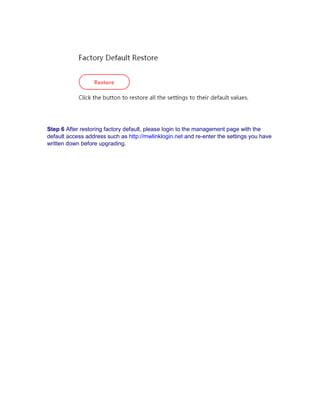 How to upgrade MERCUSYS wireless router.pdf