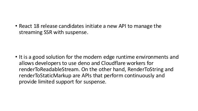 How To Upgrade The React 18 Release Candidate.pptx