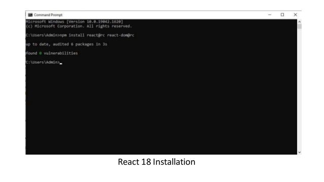 How To Upgrade The React 18 Release Candidate.pptx