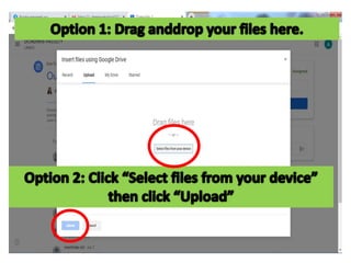 How to Upload Work in Google Classroom.pptx