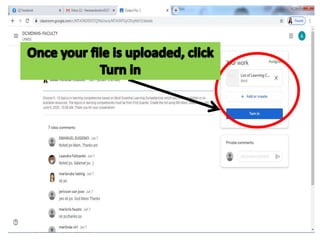 How to Upload Work in Google Classroom.pptx