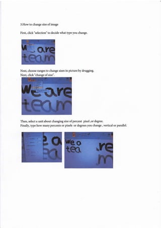 SW 3 How to use | PDF