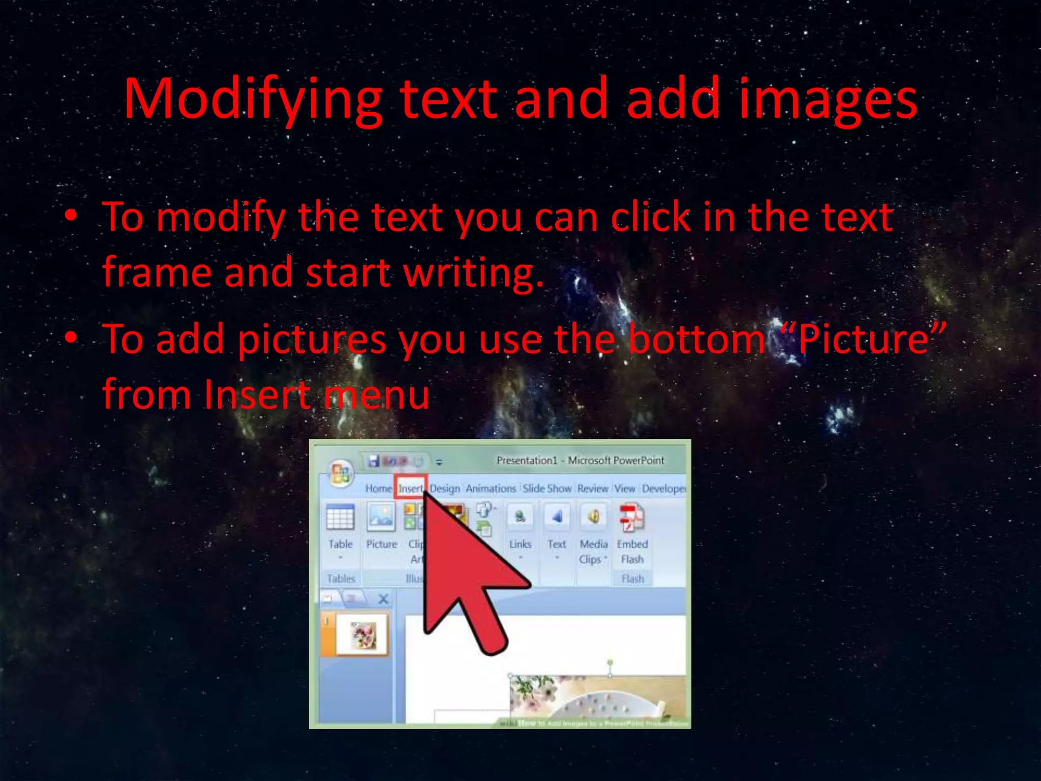 Uses of PowerPoint/Impress | PPTX