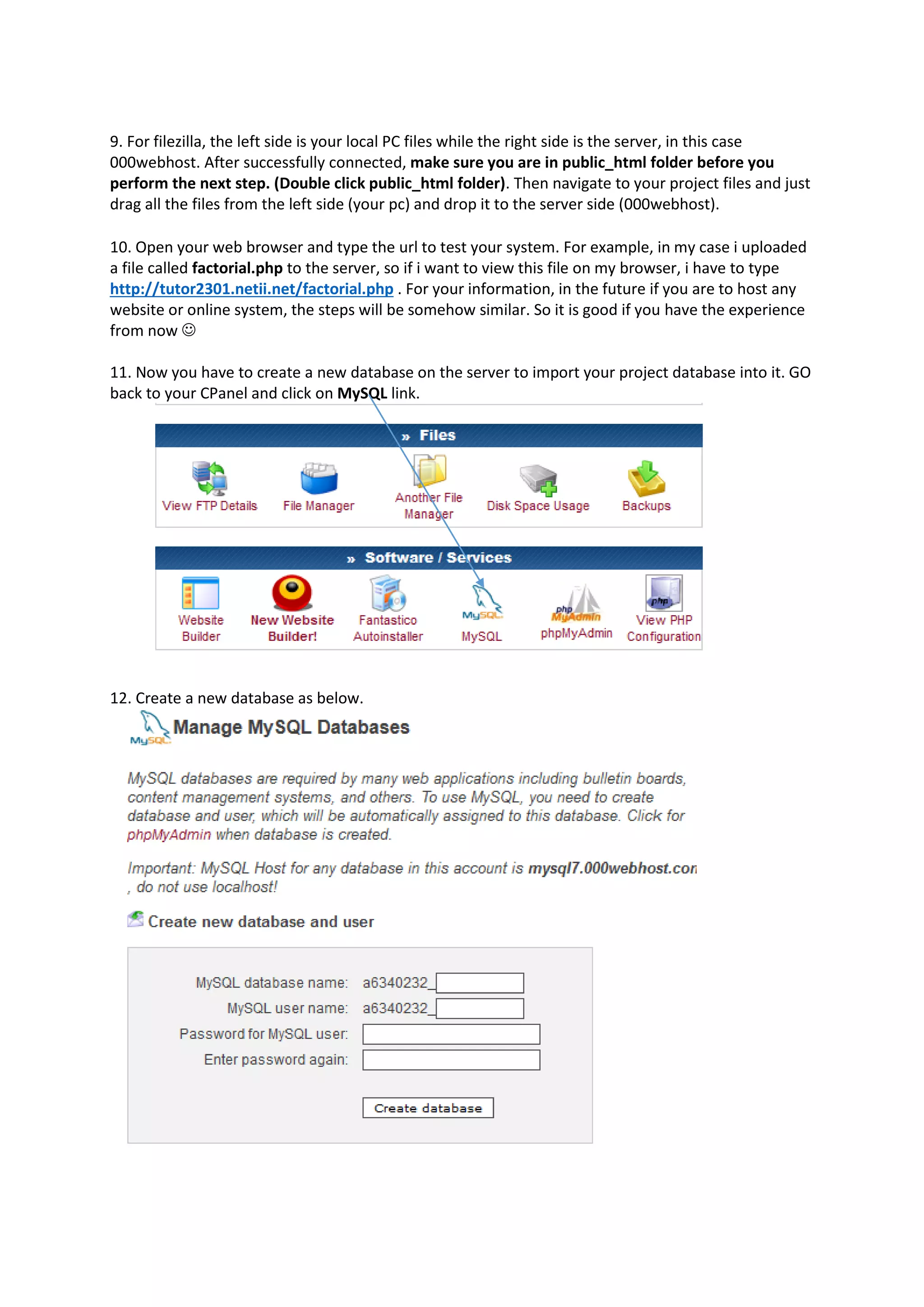 How to use_000webhost | PDF
