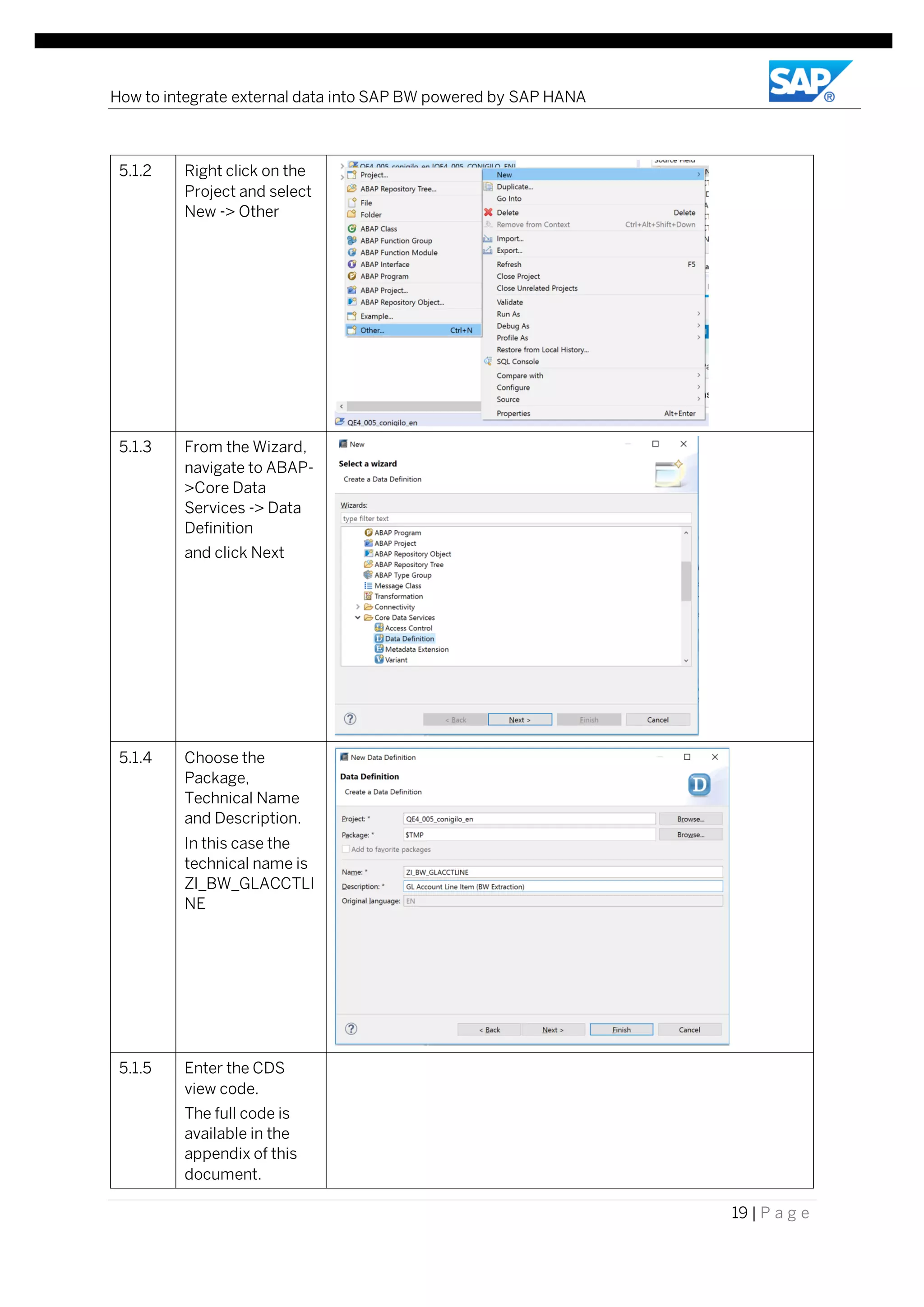 How to use abap cds for data provisioning in bw | PDF