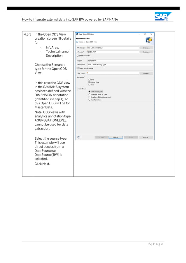 How to use abap cds for data provisioning in bw | PDF
