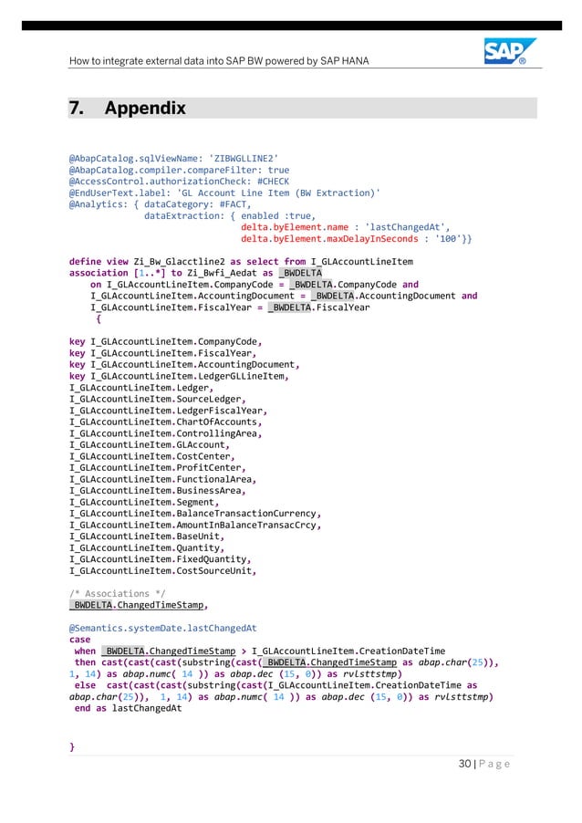 How to use abap cds for data provisioning in bw | PDF