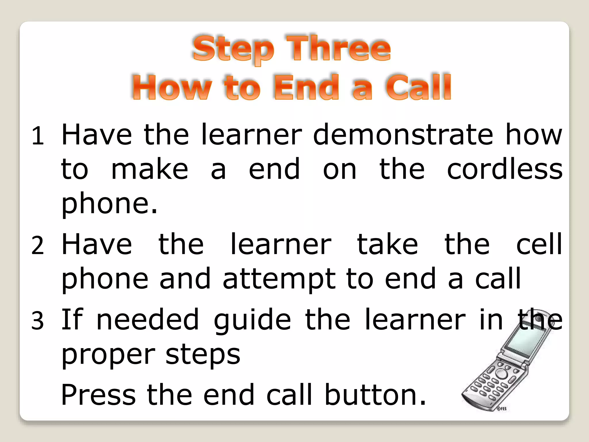 How to use a cell phone | PPTX