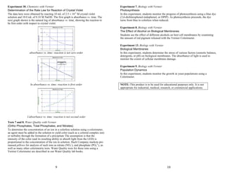 How to use a colorimeter | PDF