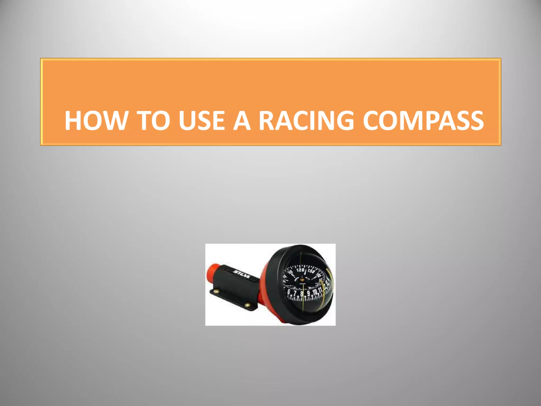 How to use a compass | PPT