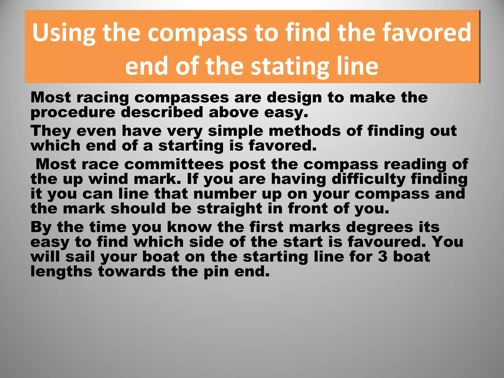 How to use a compass | PPT