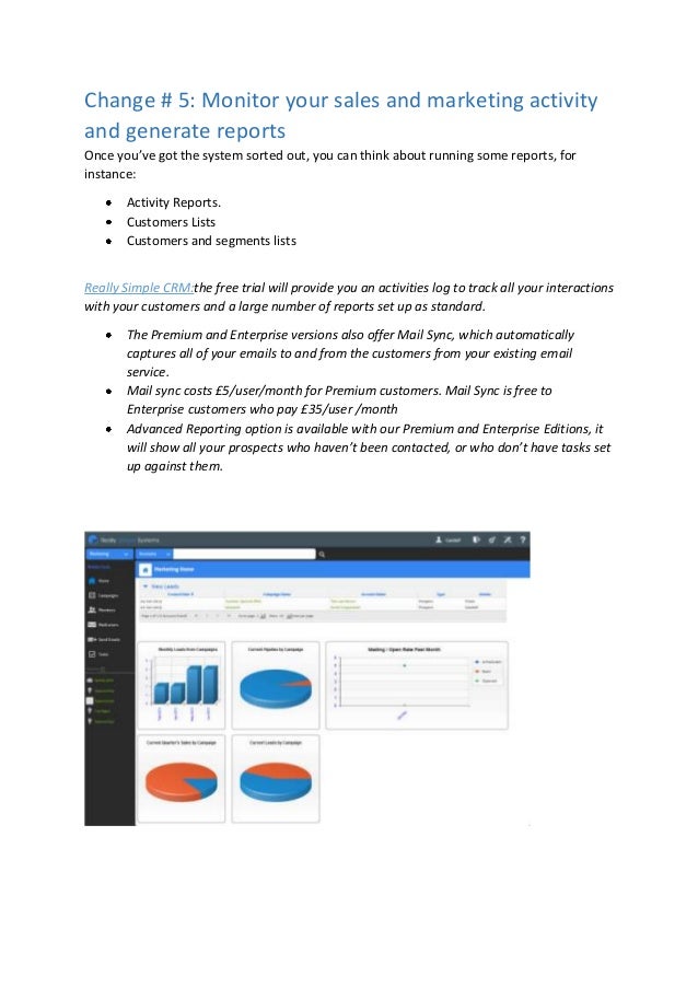 How to use a crm system - a white paper by Really Simple CRM