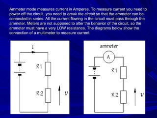 How to use a digital multimeter | PPT