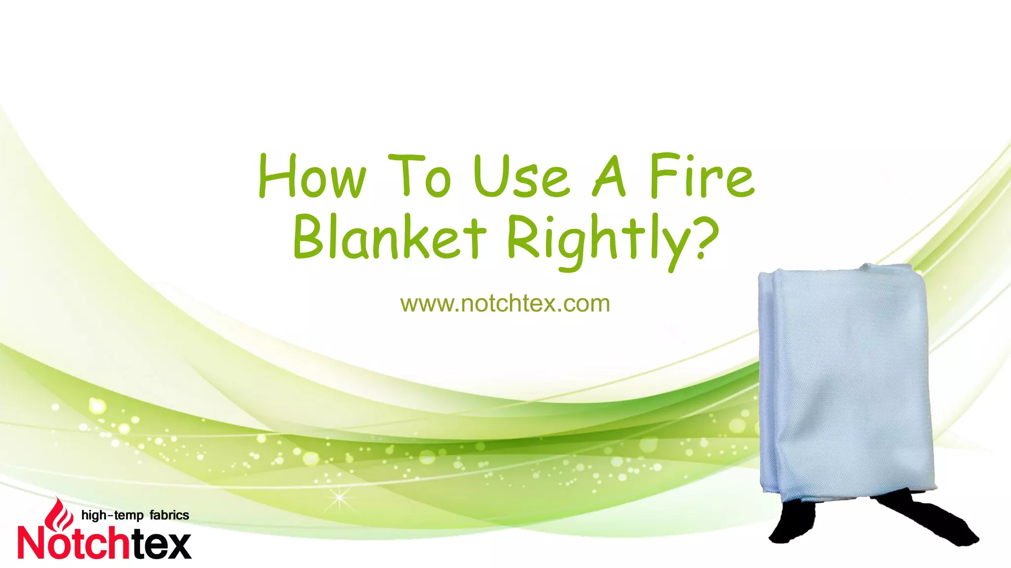 How to use a fire blanket rightly | PDF
