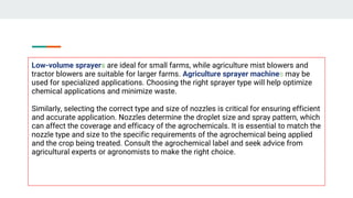 How to Use Agriculture Sprayers in a Safe and Efficient way_.pptx