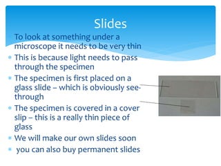 How to use a microscope | PPTX